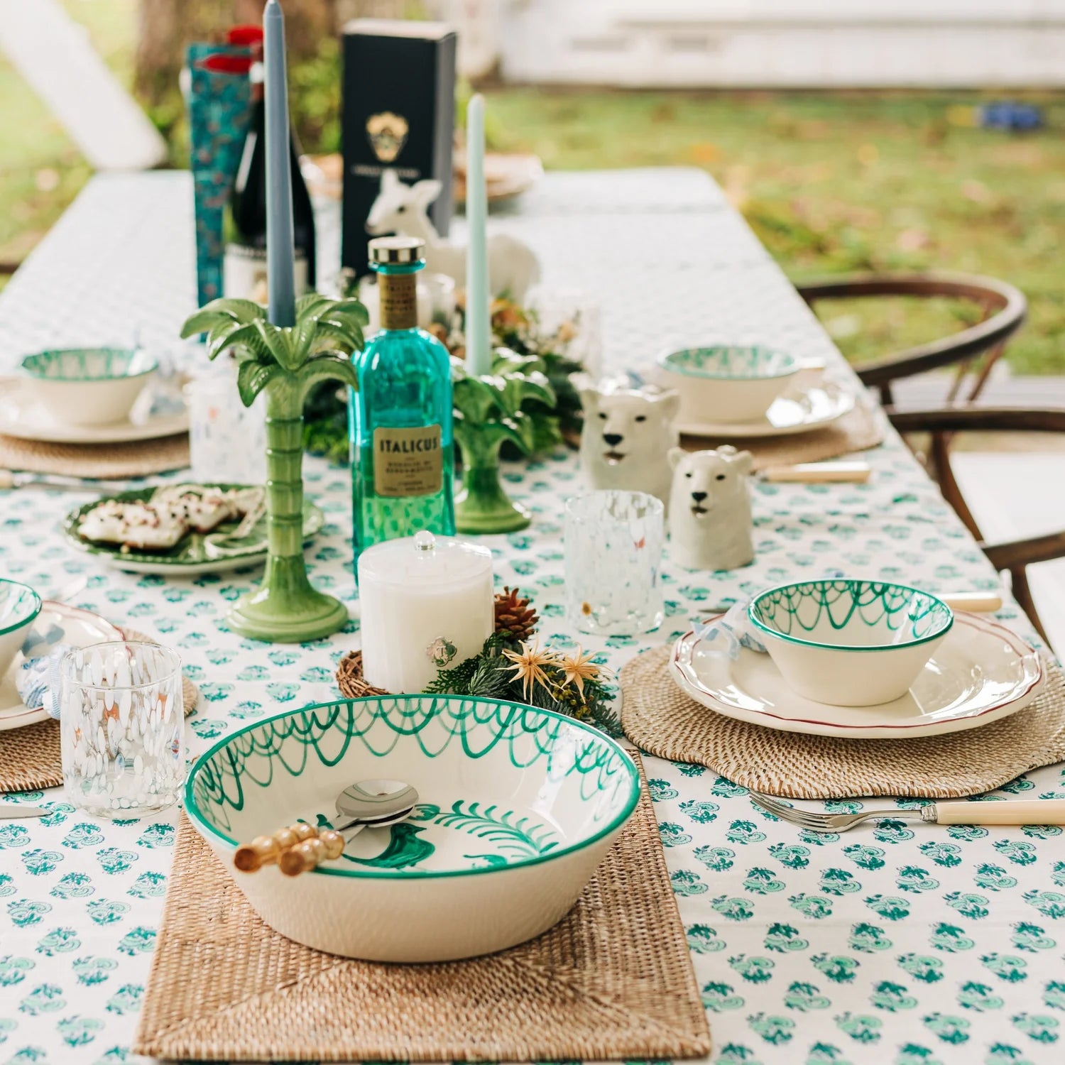 Handmade Blockprint Table Linens | Hankie Pankie Singapore ...